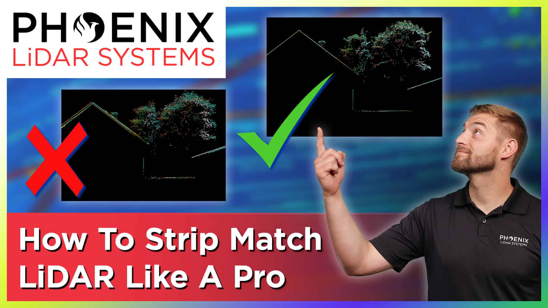 Lidar Strip Matching For Precise Mapping Phoenix Lidar